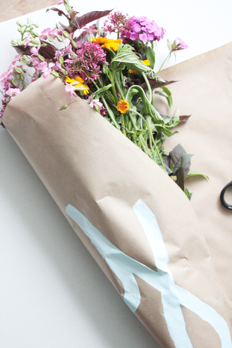 Papier Fr Blumen Verpacken